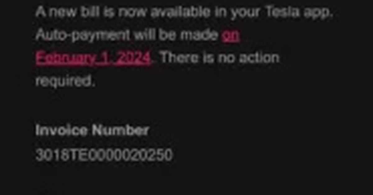 Tesla owner reveals his first electric bill in a year, and the cost ...