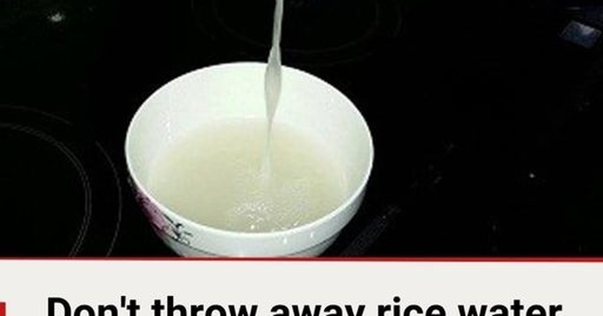 Keep rice water and use it for these 6 amazing purposes to save ...