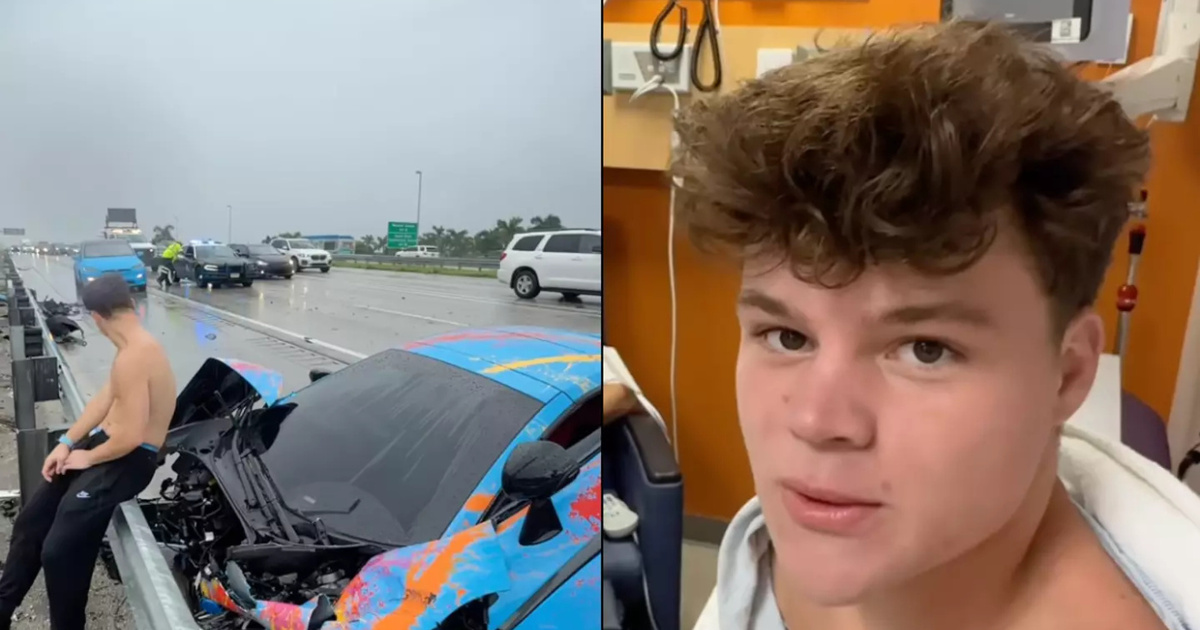 Influencer shares aftermath of £150k McLaren crash after he was on ...