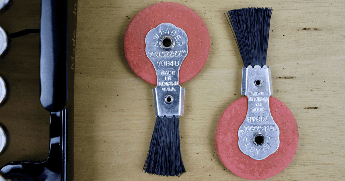 The Forgotten Tools of Typing: Typewriter Eraser Brushes - Yohanpost