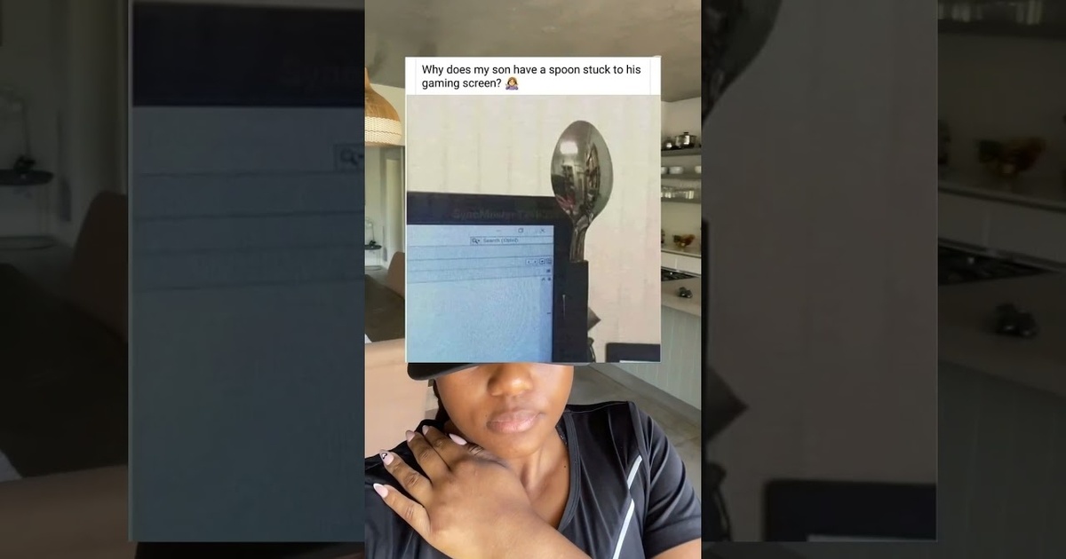 Your son has a spoon stuck to his game screen - Yohanpost