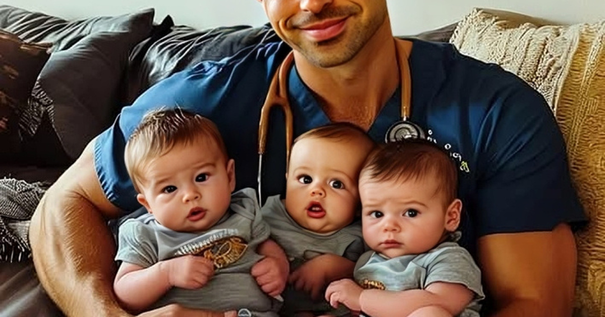 Doctor Raises Triplets after Mother Dies in Labor, in 5 Years Their Bio Dad Appears — Story of ...