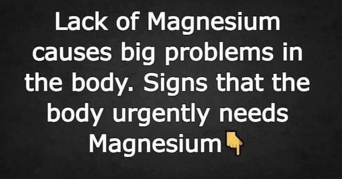 Signs of Magnesium Deficiency and How to Boost Your Intake - Yohanpost