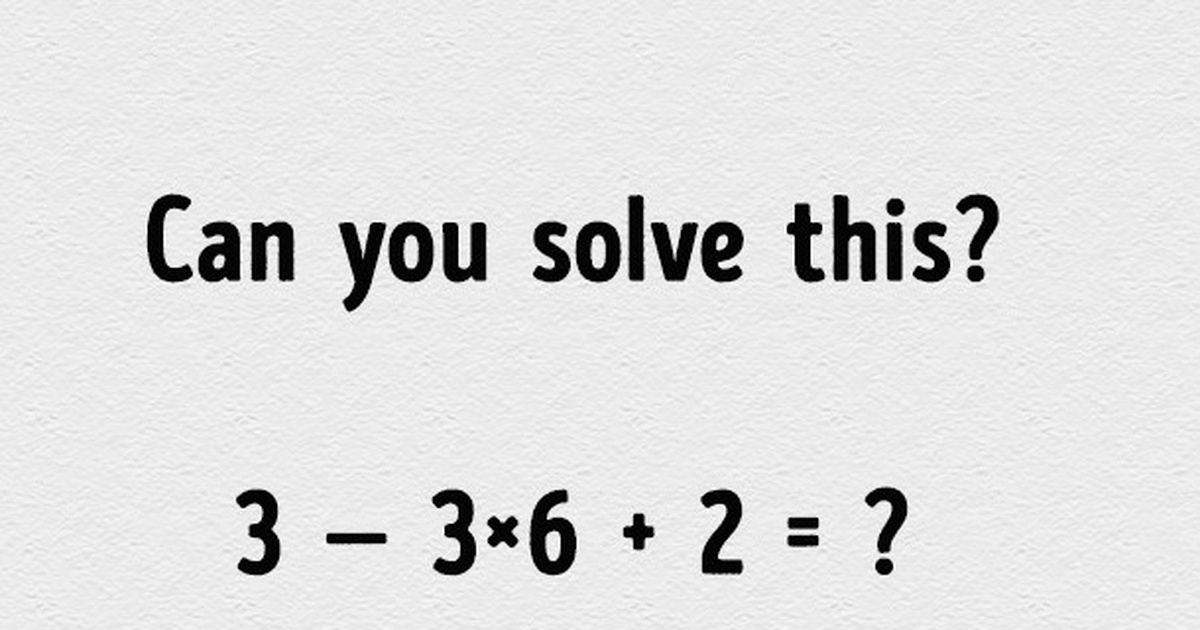 Got 30 Seconds? Try Solving This Equation and Share Your Answer with Us ...