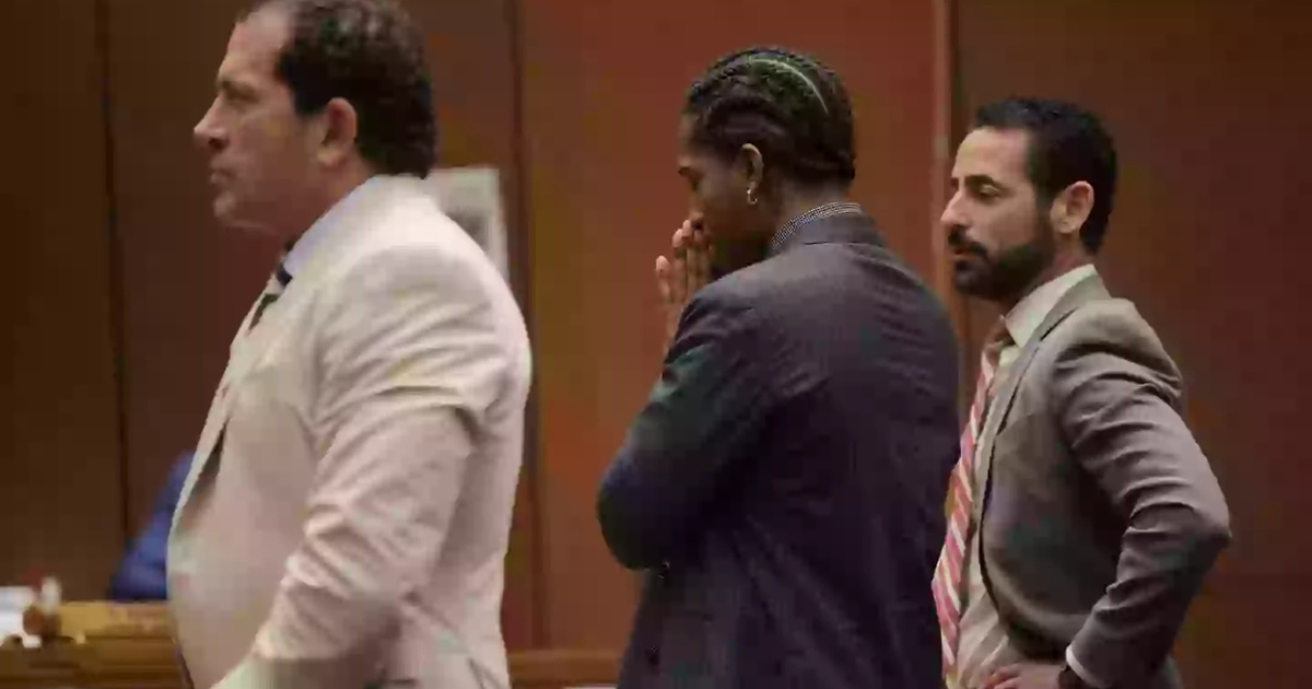 A$AP Rocky shouts poignant message to jury after leaping towards ...