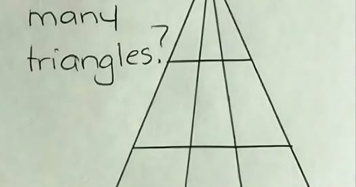 How many triangles are in it? - Yohanpost