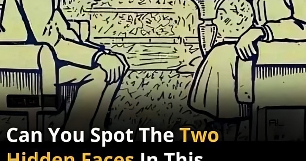 Can You Find the Two Hidden Faces Within 10 Seconds? - Yohanpost