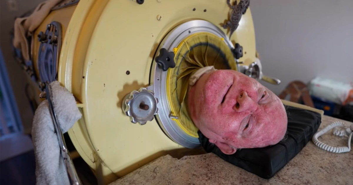 76-year-old man, paralyzed from polio at 6, was one of the last people ...