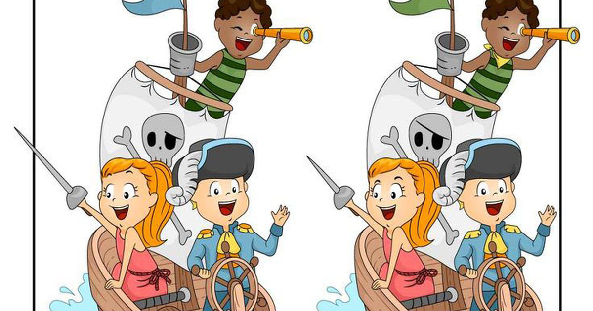 Pirate Game – Spot the Differences - Yohanpost