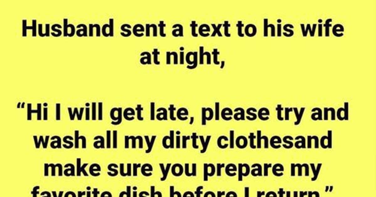 Husband’s sneaky text prank takes a hilarious turn - Yohanpost