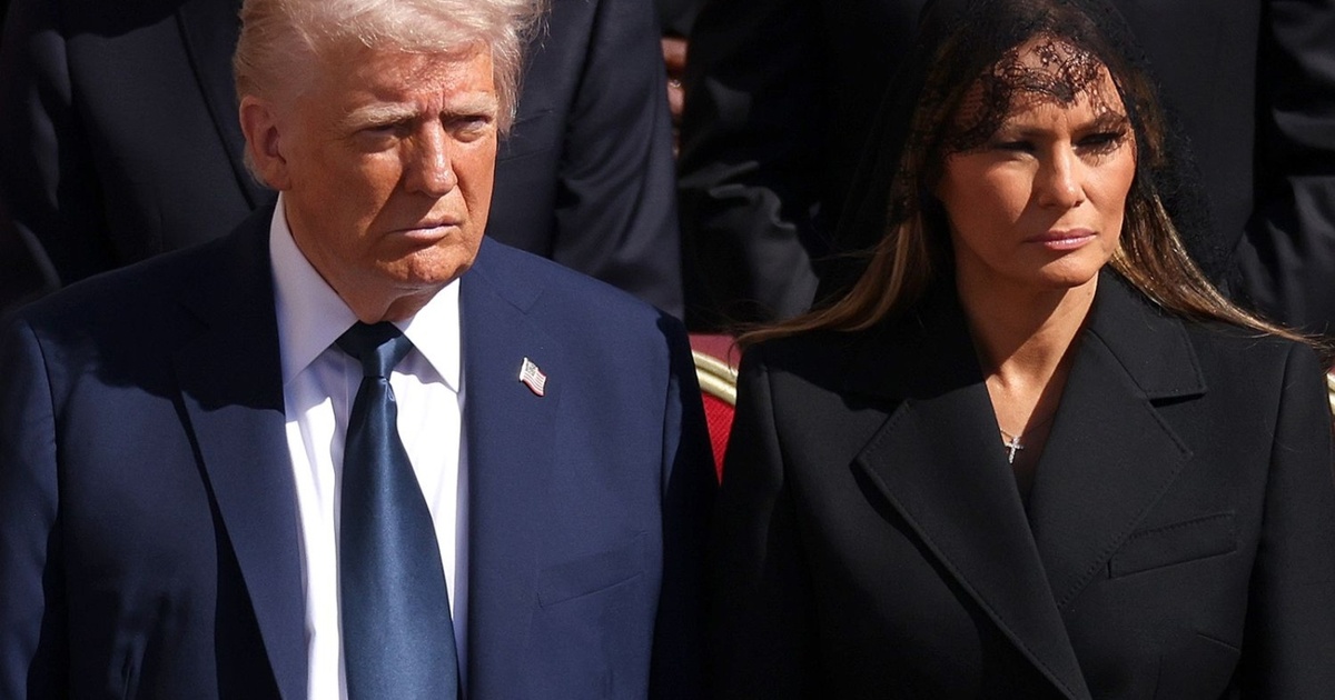 President Donald Trump and First Lady Melania Trump Attend Pope Francis ...