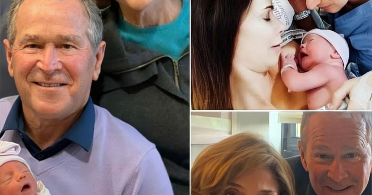 George W. Bush welcomes grandson named in honor of great-grandfathers ...