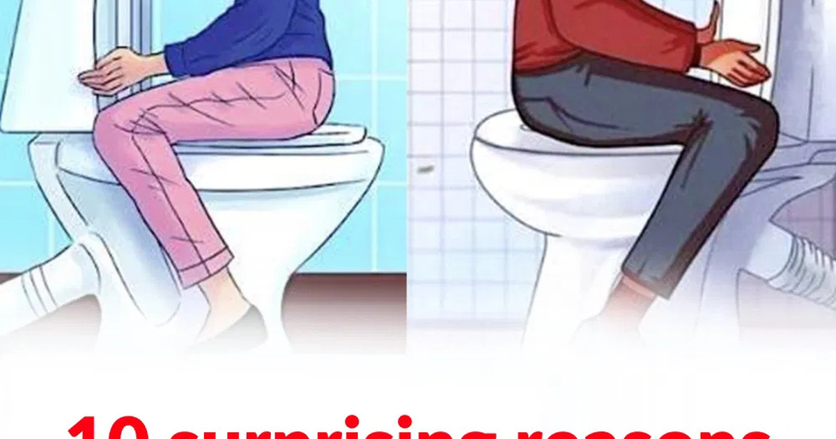 More and more people are using the toilet facing forward, for 10 ...