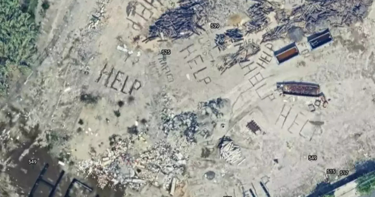 Mysterious ‘help’ signs captured on Google Earth spark major concern ...